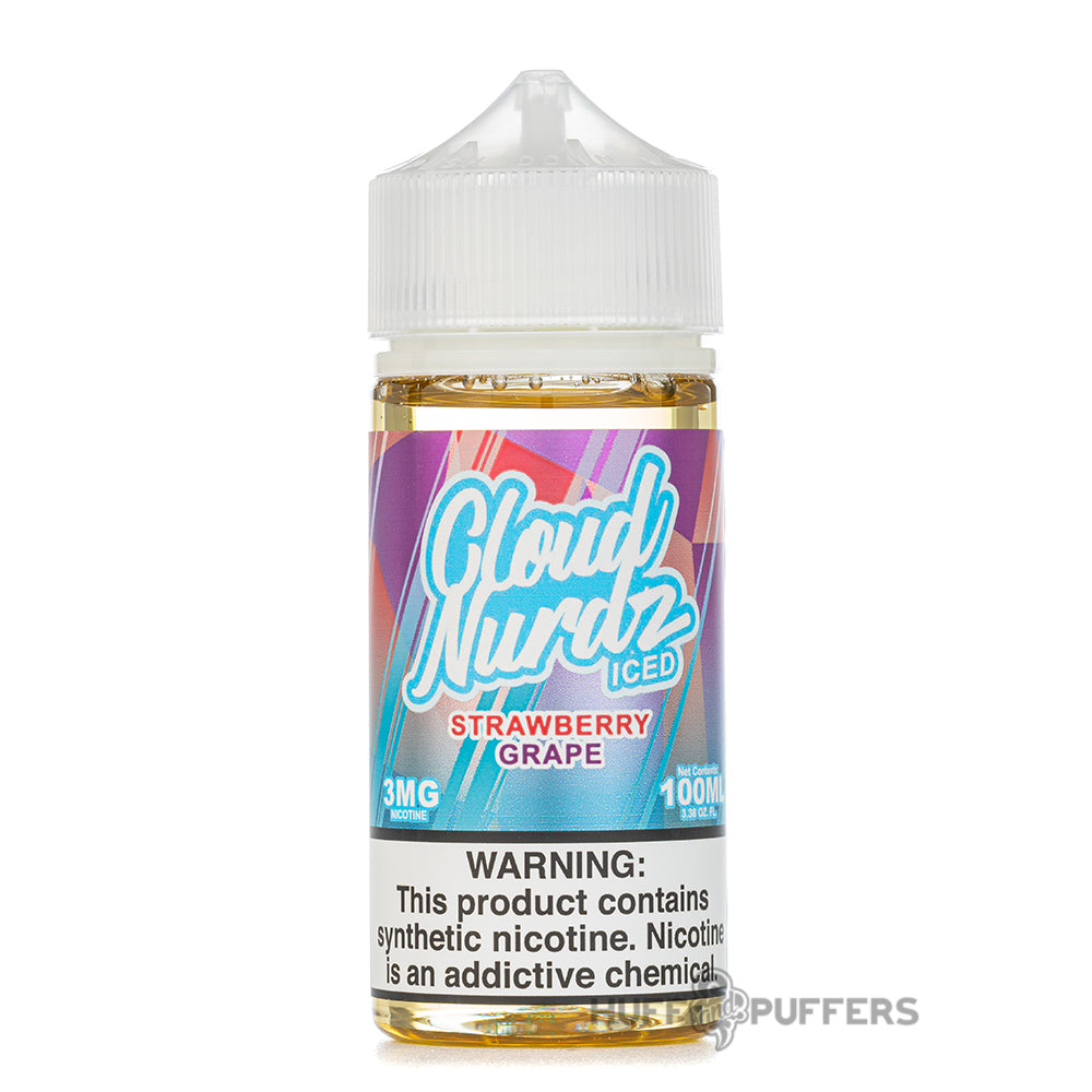 Iced Strawberry Grape E-Juice | Cloud Nurdz — $12.99