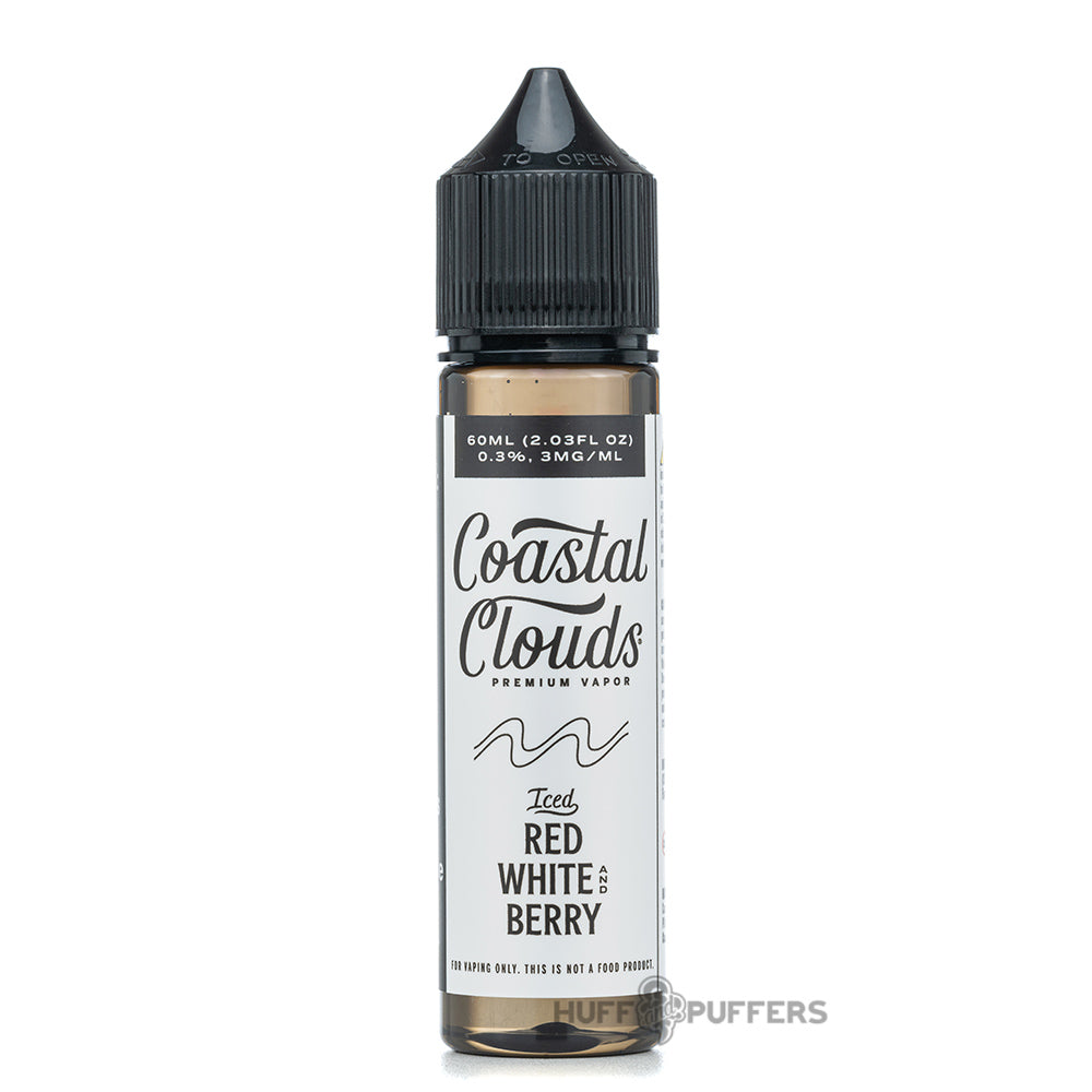 Iced Red White and Berry E-Juice 60mL | Coastal Clouds