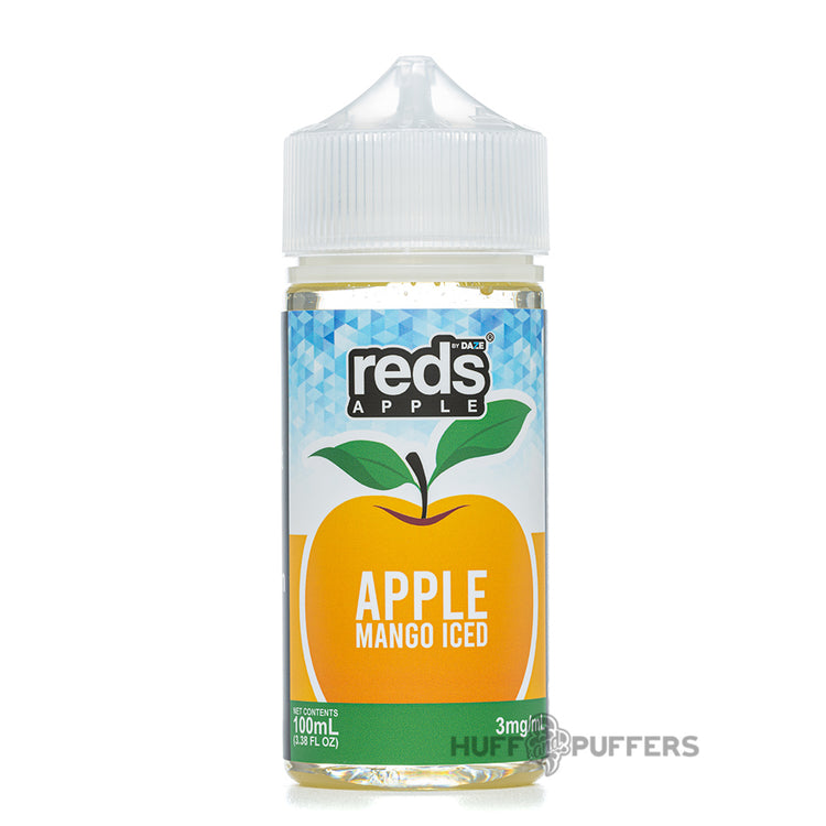 Reds Apple E-Juice by 7Daze | Shop Freebase or Salt Nic – Huff & Puffers
