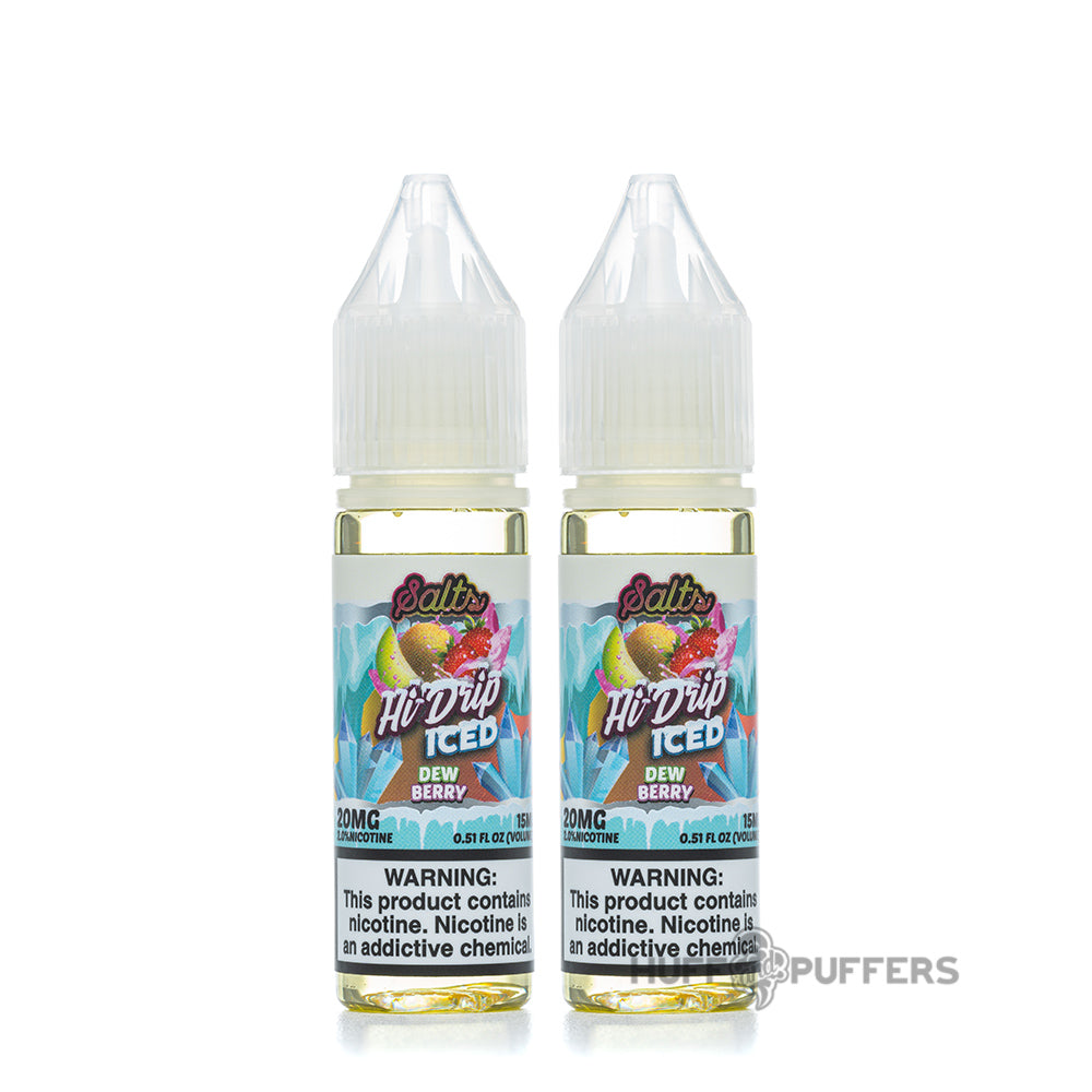 Iced Dew Berry Salt Nicotine E-Juice | Hi-Drip 30ml – Huff & Puffers