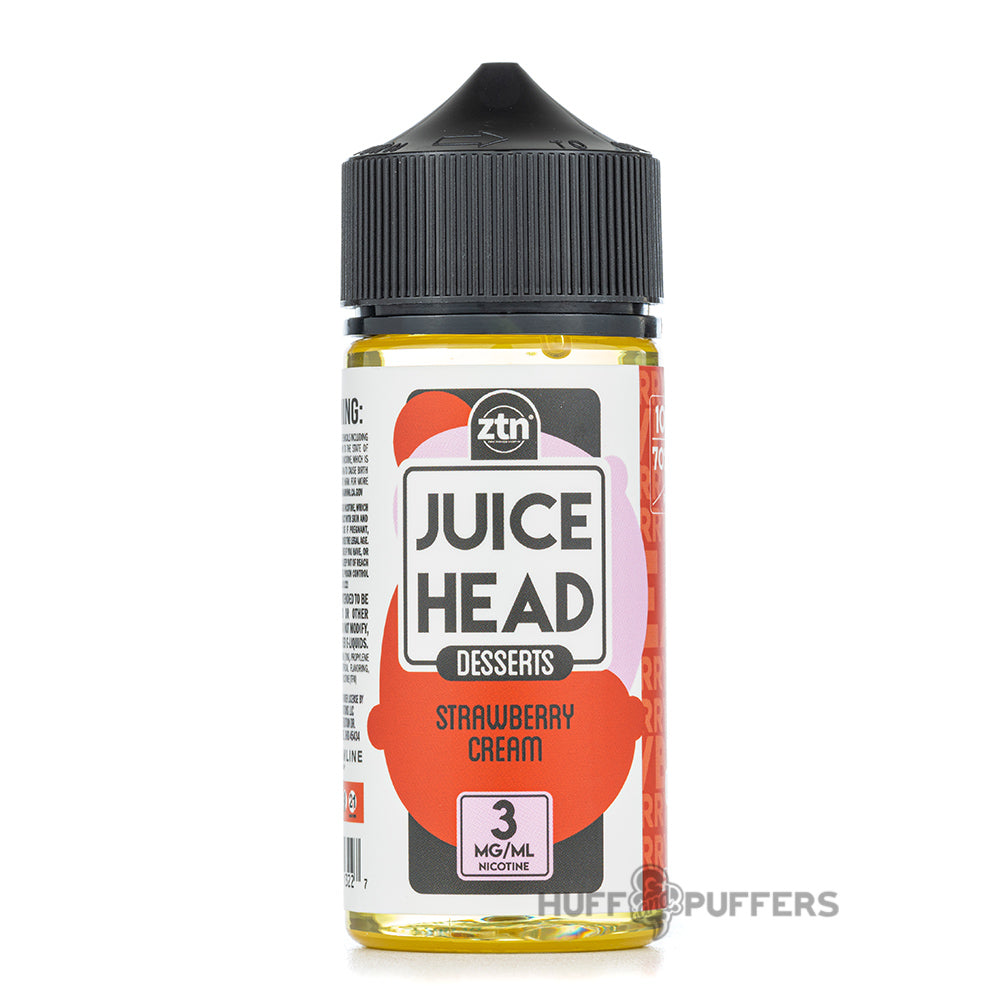 Juice Head Desserts - Strawberry Cream E-Juice — $12.99 – Huff & Puffers