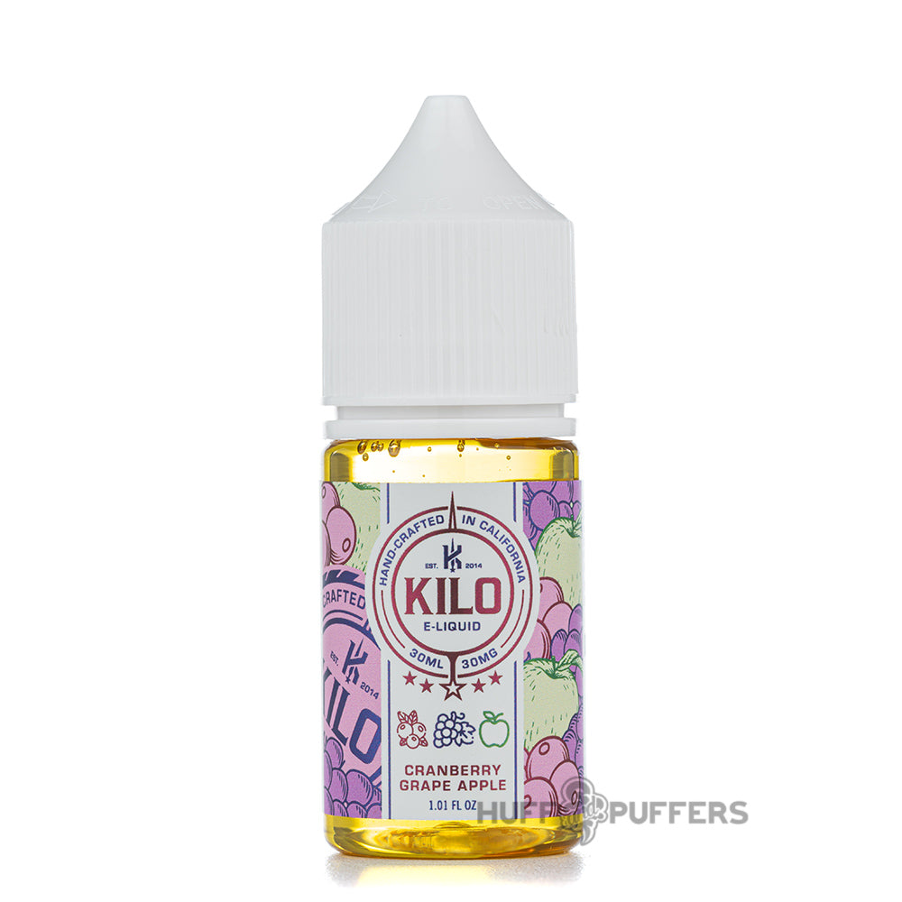Kilo Salt Nic - Cranberry Grape Apple E-Juice 30mL – Huff & Puffers