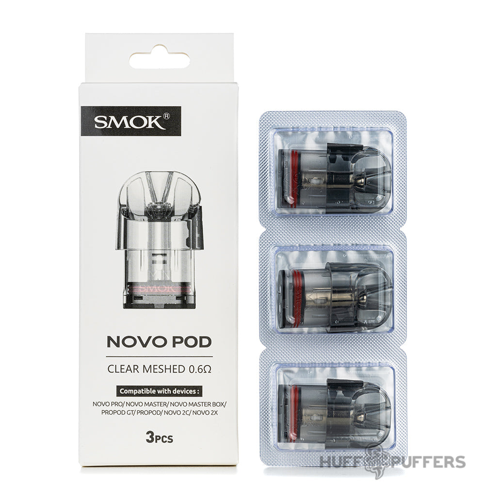 Smok Novo 3mL Replacement Pods | 3-Pack for $7.99