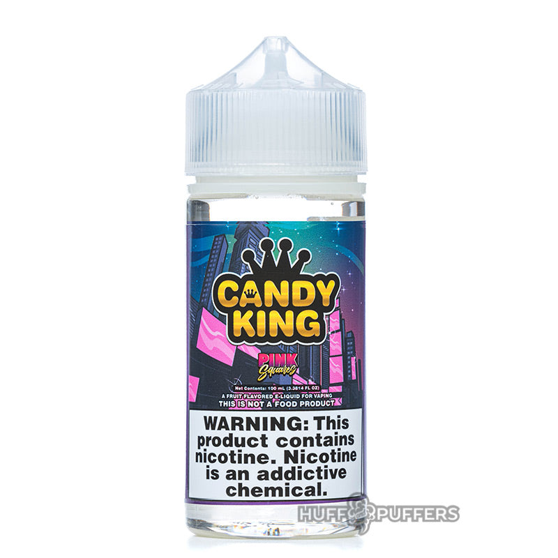 Pink Squares E-Juice 100mL | Candy King – Huff & Puffers