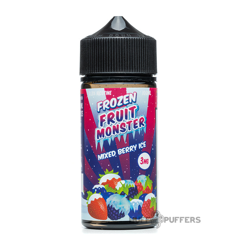 Mixed Berry Iced E-Juice 100mL | Frozen Fruit Monster – Huff & Puffers