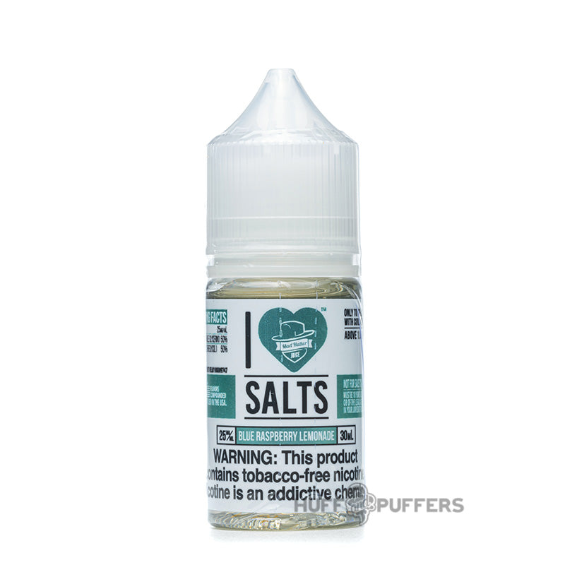 Blue Raspberry Lemonade E-Juice 30mL | I Love Salts – Huff & Puffers