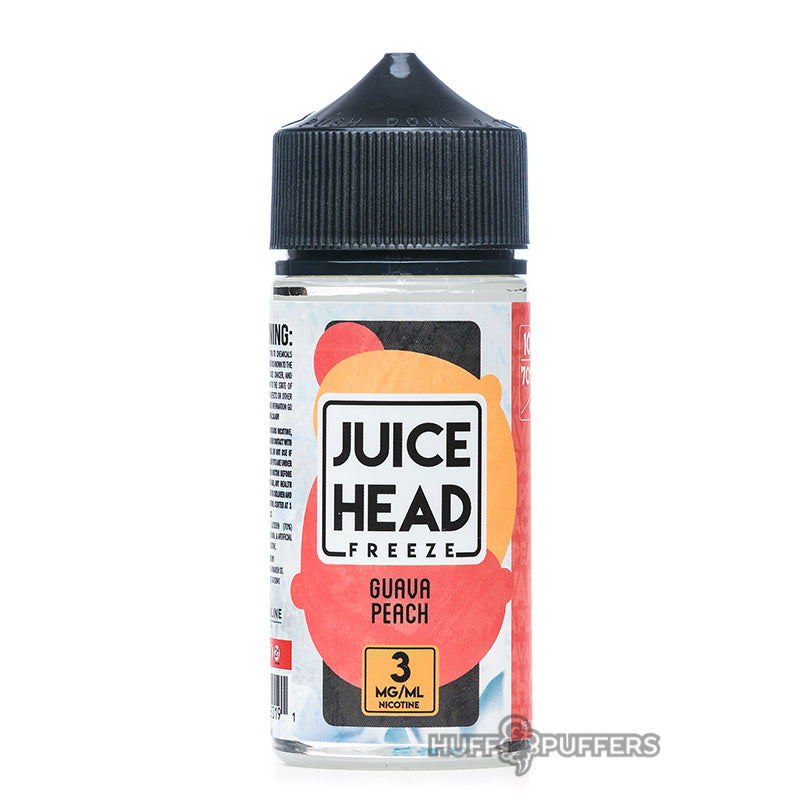 Iced Guava Peach E-Juice 100mL | Juice Head Freeze – Huff & Puffers