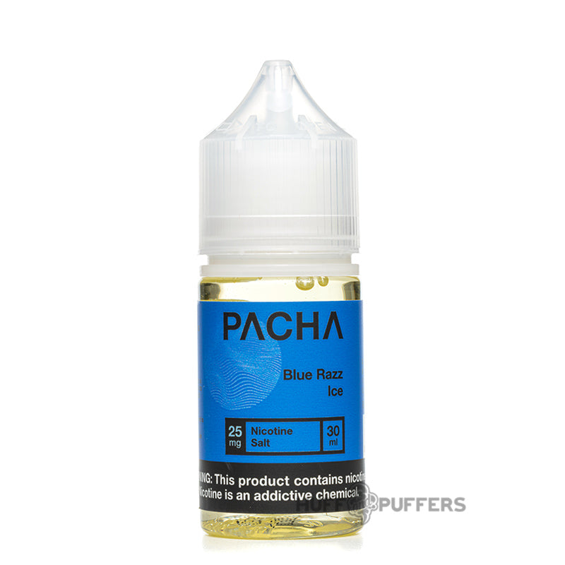 Blue Razz Ice Salt Nicotine E-Juice 30mL | Pacha Syn
