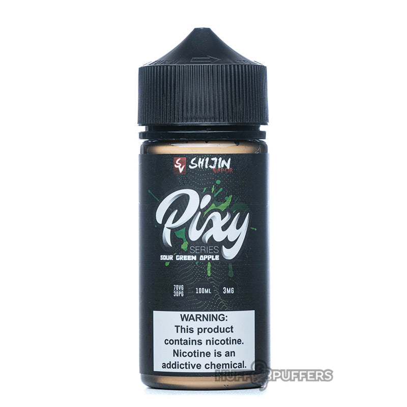 Sour Green Apple E-Juice | Pixy Series 100mL
