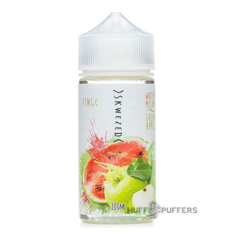 Skwezed Watermelon Green Apple E-Juice - $12.99 – Huff & Puffers